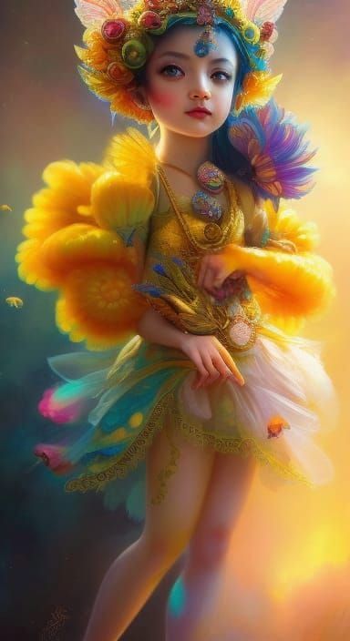 Lula Lemon Pixie - AI Generated Artwork - NightCafe Creator