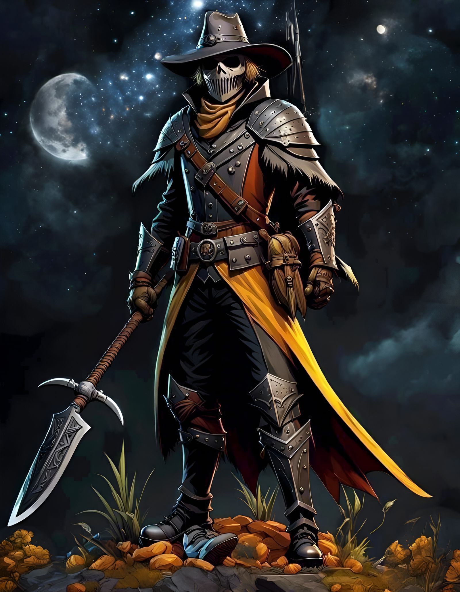 Scarecrow War Wizard - AI Generated Artwork - NightCafe Creator