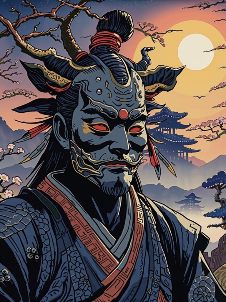 Cartoon caricature claymation masterpiece. Japanese shotgun style. The ...