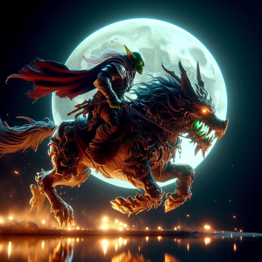Goblin Rider - AI Generated Artwork - NightCafe Creator
