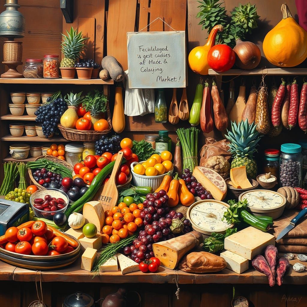 Gourmet food market - Gourmet food market