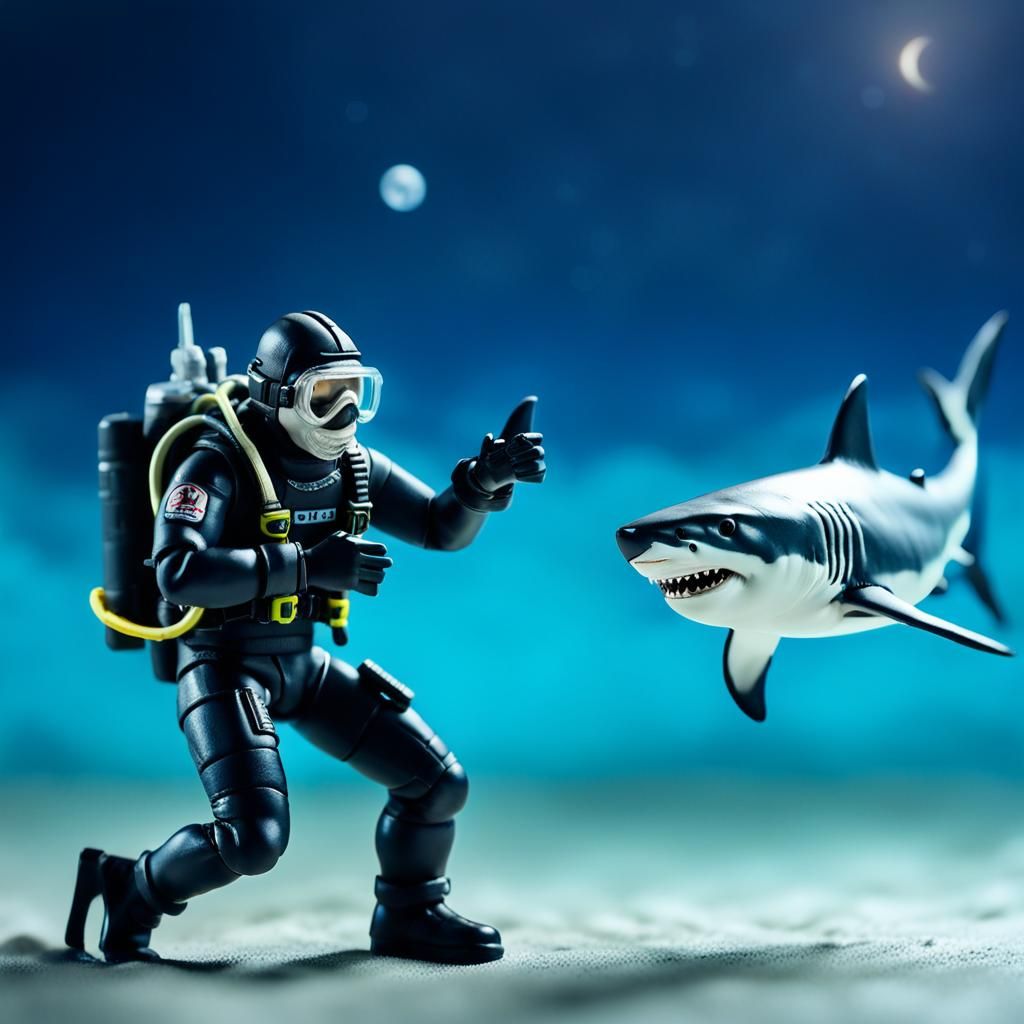 Scuba Steve - AI Generated Artwork - NightCafe Creator