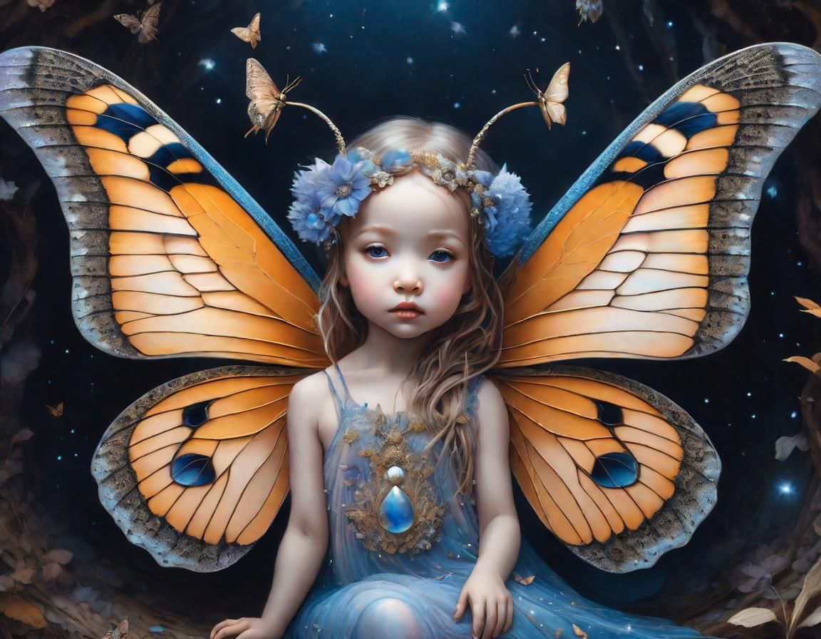Papillon Princess v2 - AI Generated Artwork - NightCafe Creator