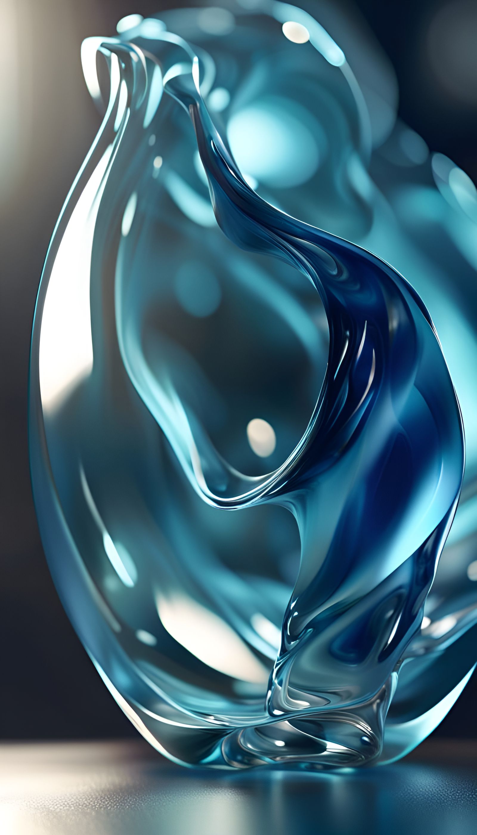Glass Sculptures - AI Generated Artwork - NightCafe Creator
