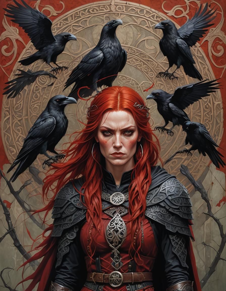 The Morrigan - AI Generated Artwork - NightCafe Creator