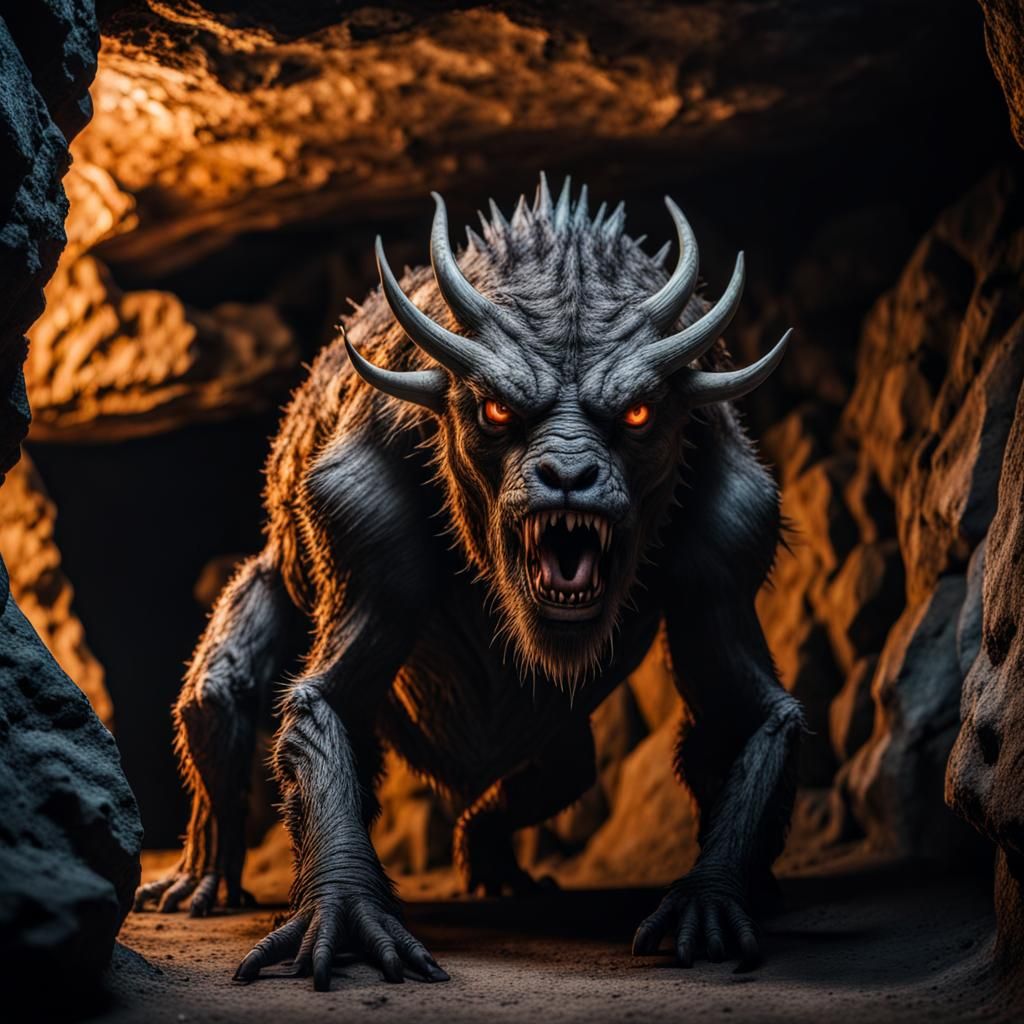 A scary unknown beast that lives in caves, and feeds on instagram ...