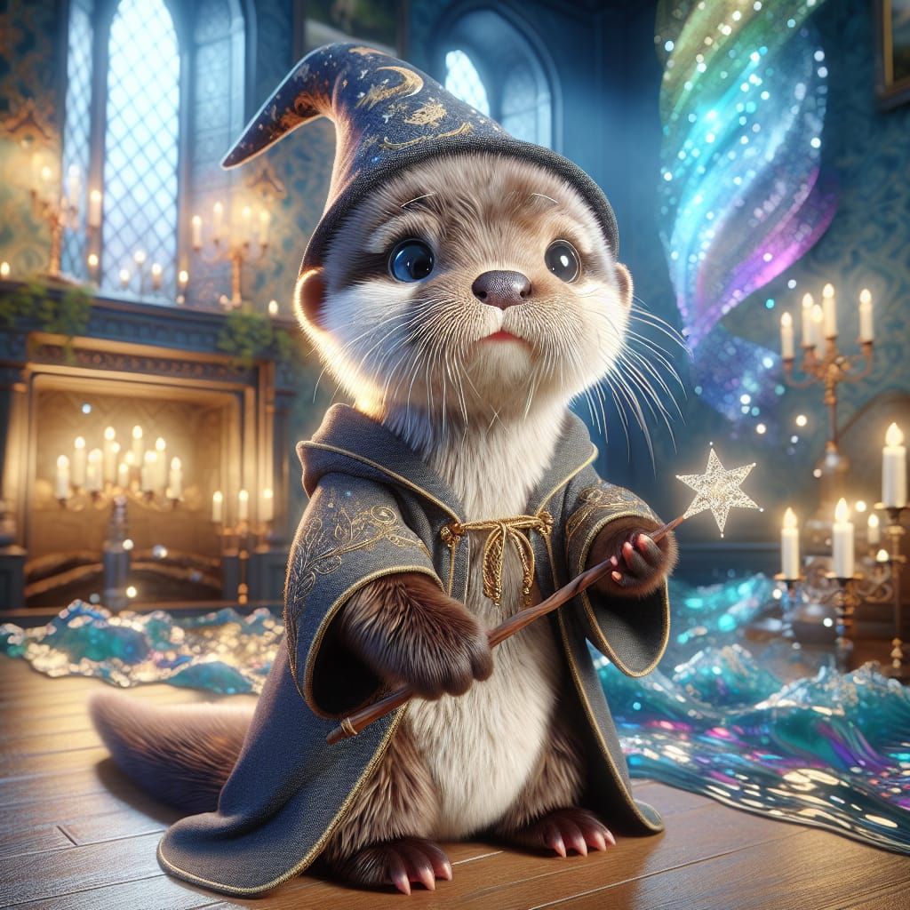 Harry Otter 🤍 - AI Generated Artwork - NightCafe Creator