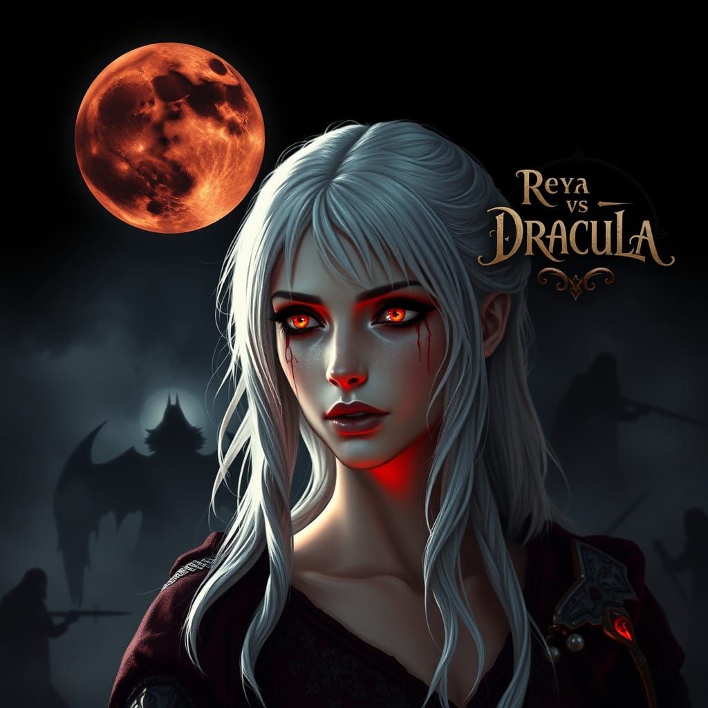 The time Reya met Dracula. - The time Reya met Dracula.