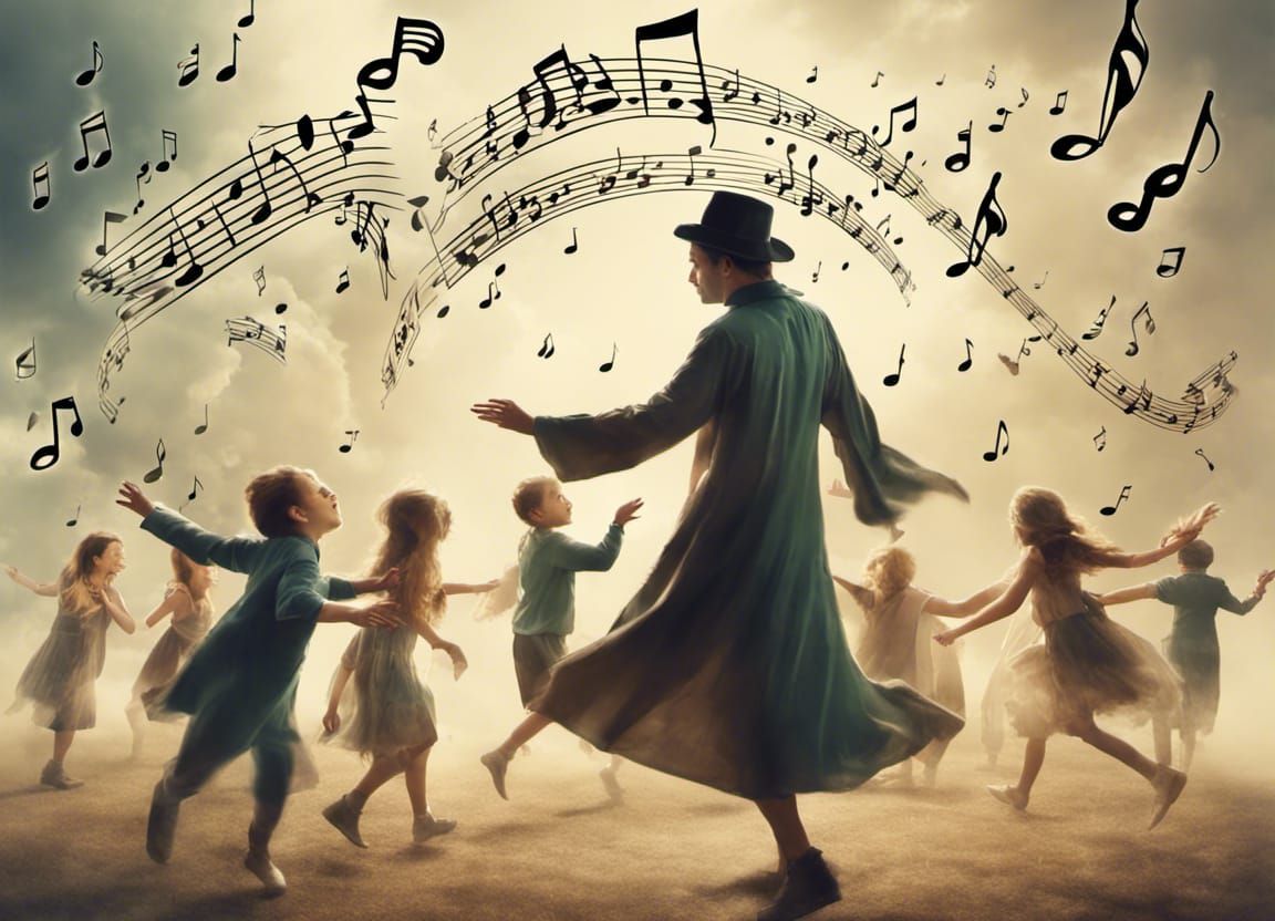 Dance with the Pied Piper - AI Generated Artwork - NightCafe Creator