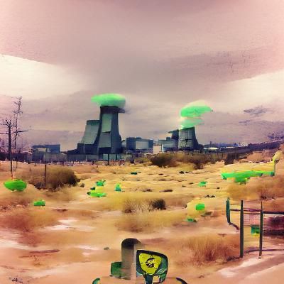 nuclear wasteland - AI Generated Artwork - NightCafe Creator