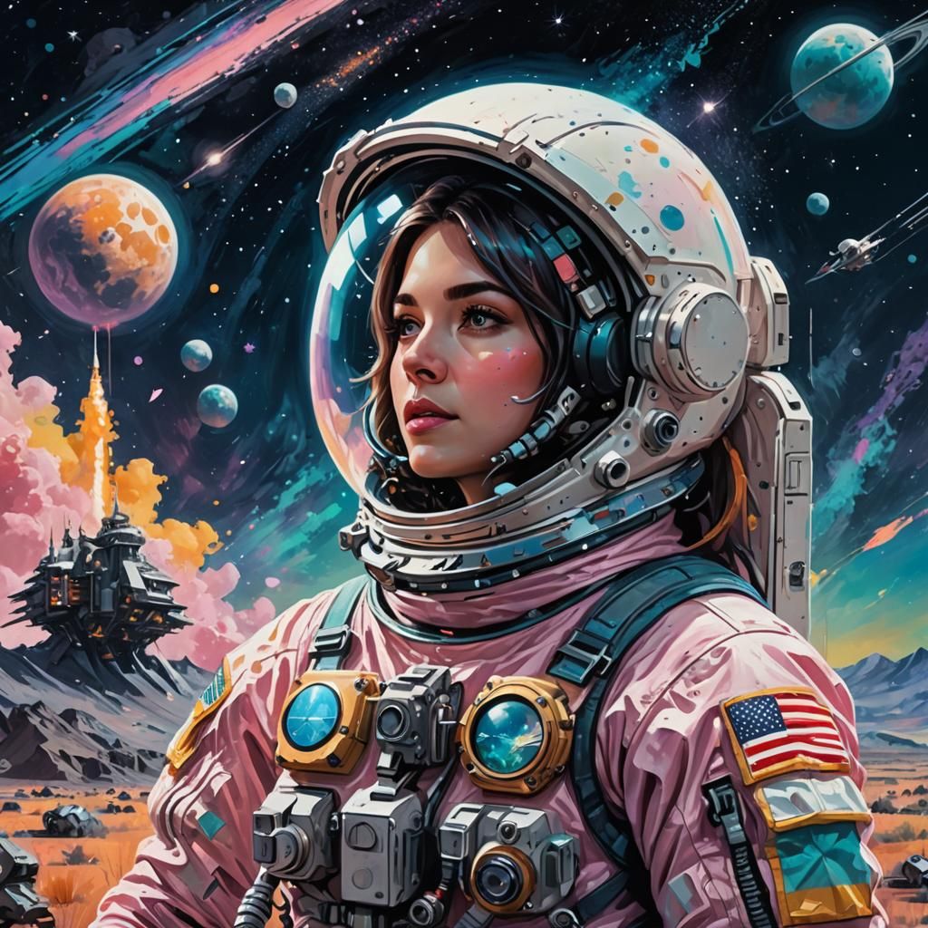 Observing the Pastel World. - AI Generated Artwork - NightCafe Creator