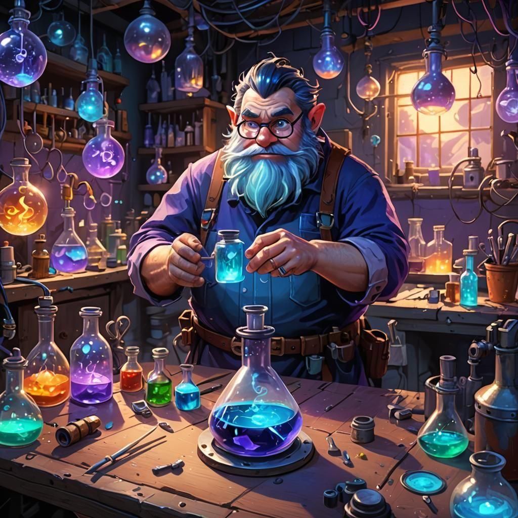 Much Like AI, Alchemy Can Be Hard to Get Right - AI Generated Artwork ...