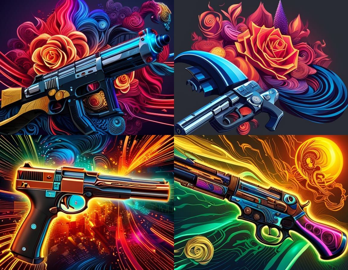 Guns 'n' Roses? - AI Generated Artwork - NightCafe Creator