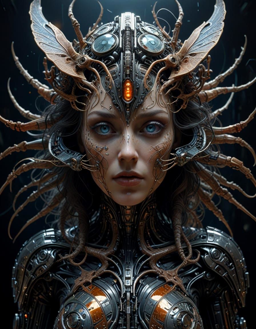 Biopunk Cyborg Queen - Biopunk Cyborg Queen