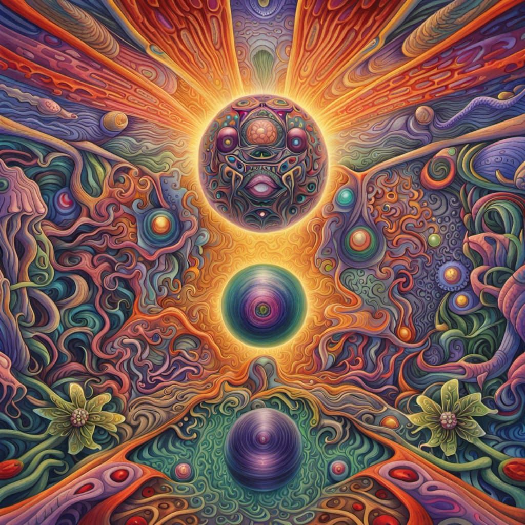 DMT entities - AI Generated Artwork - NightCafe Creator