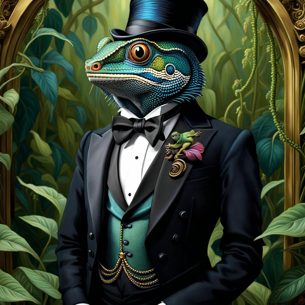 Mr Dapper - AI Generated Artwork - NightCafe Creator