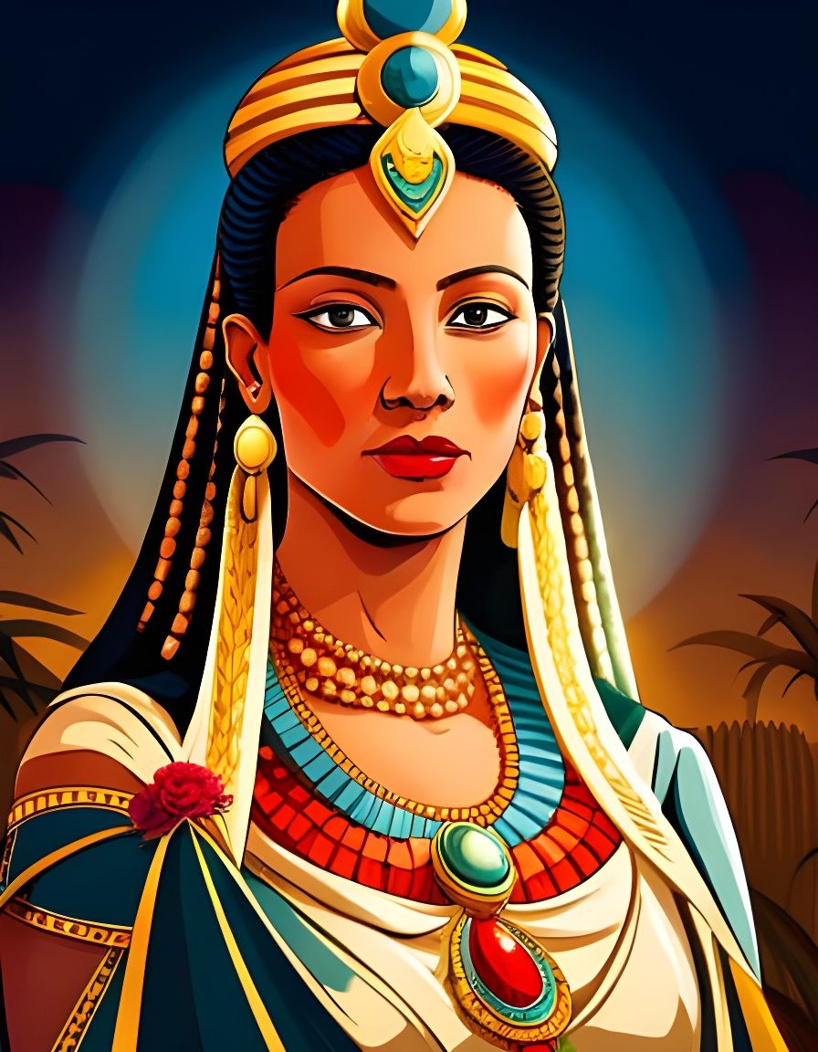 Historical Fantasy Queen VII - AI Generated Artwork - NightCafe Creator