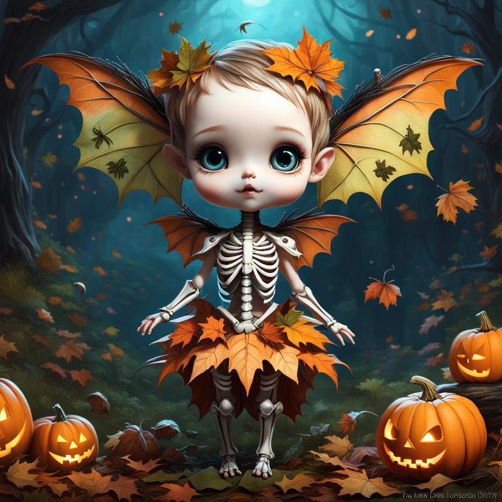 .skeleton fea. - AI Generated Artwork - NightCafe Creator