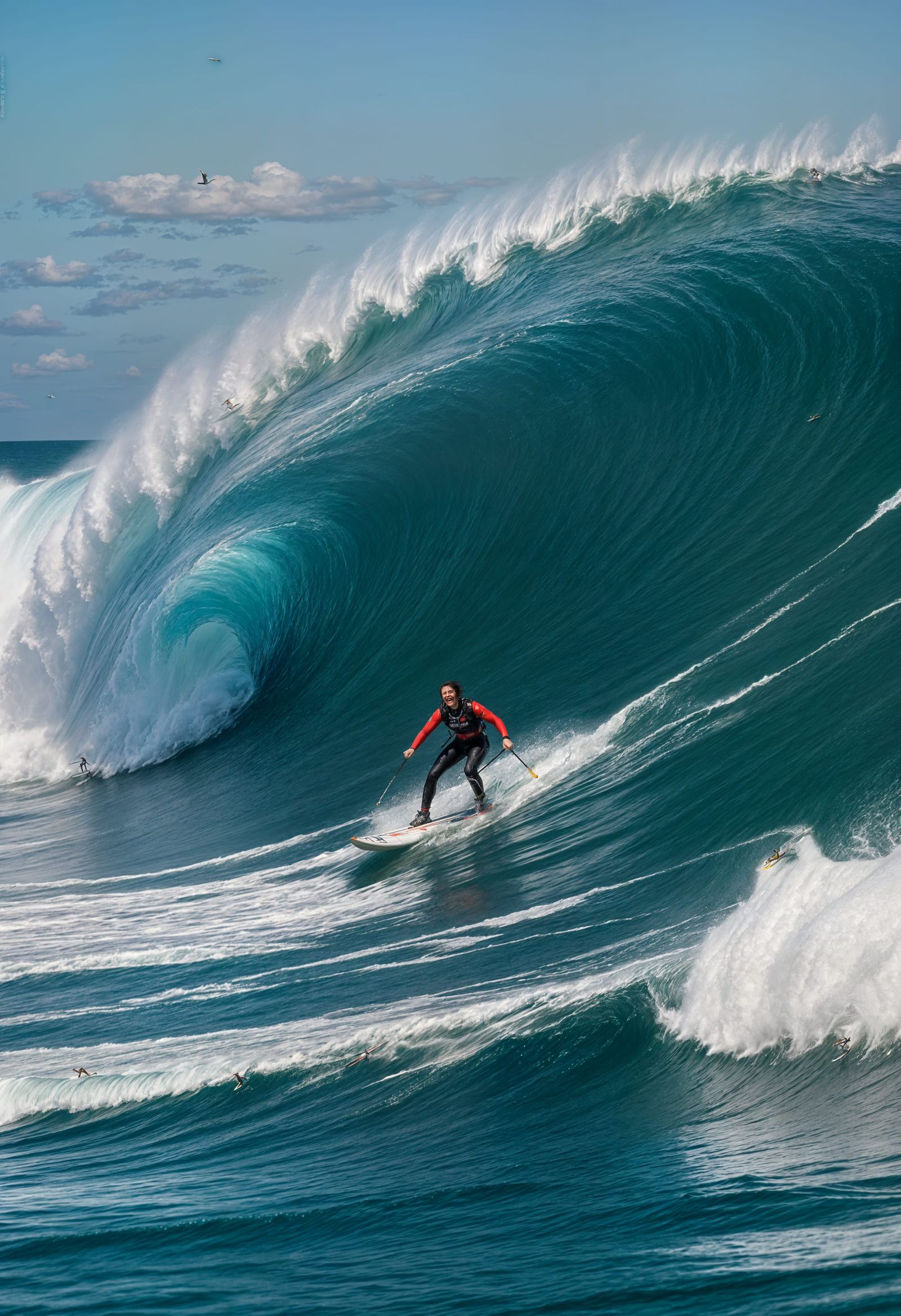 Balance on the biggest wave - Balance on the biggest wave