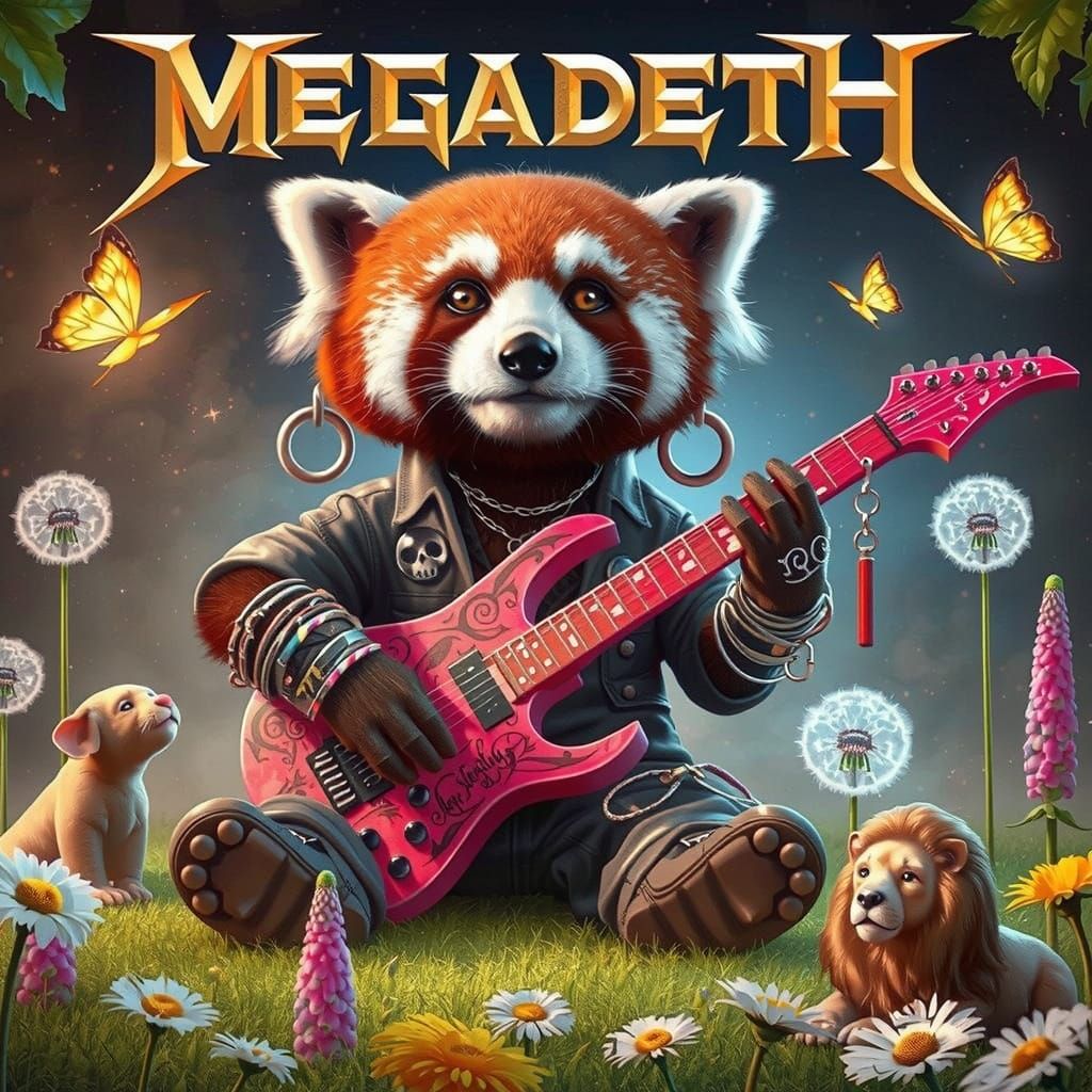 Megadeth red panda... - Megadeth red panda...