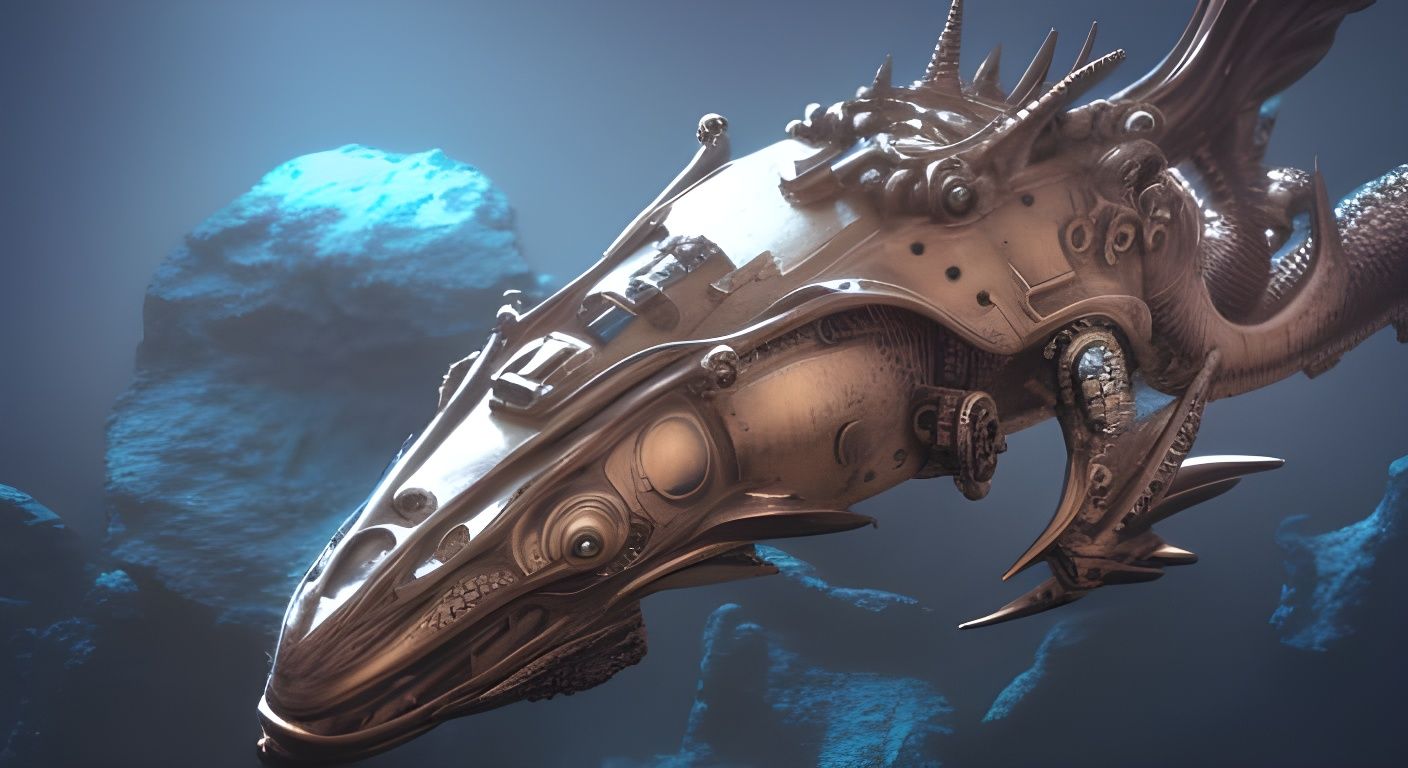 Dragon Sub - AI Generated Artwork - NightCafe Creator