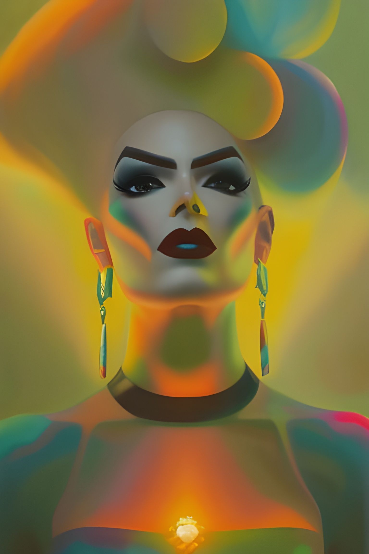 Drag Goddess - AI Generated Artwork - NightCafe Creator
