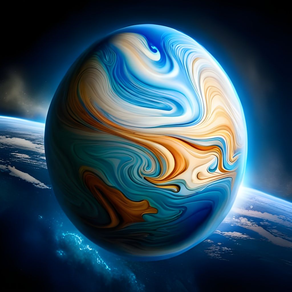 Earth Egg - AI Generated Artwork - NightCafe Creator
