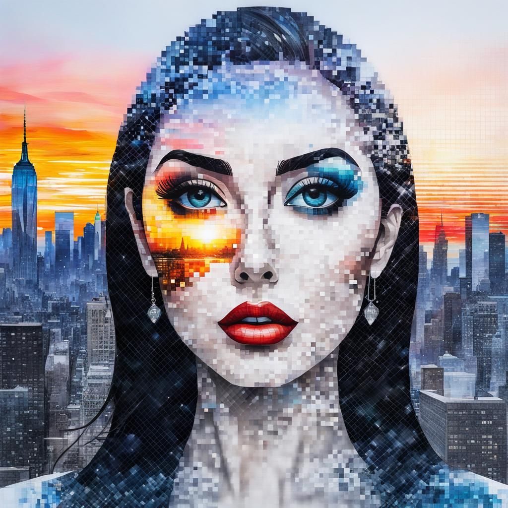 Pixels - AI Generated Artwork - NightCafe Creator