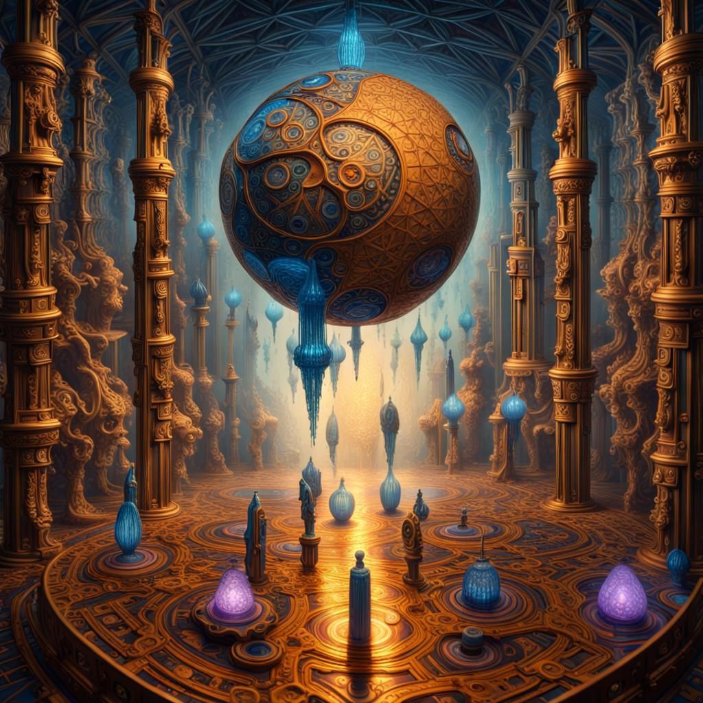 8K resolution, incredible depth, split lighting, trending on Art ...