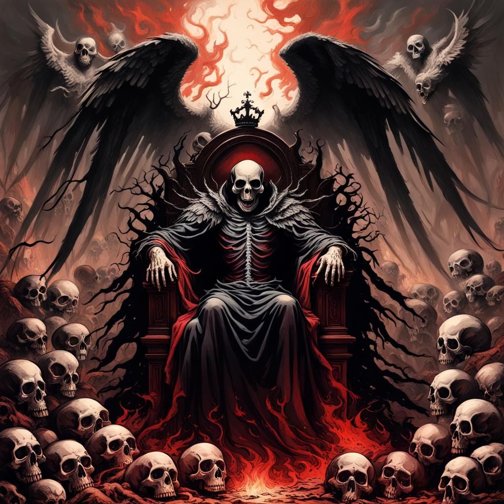 God of Death - AI Generated Artwork - NightCafe Creator