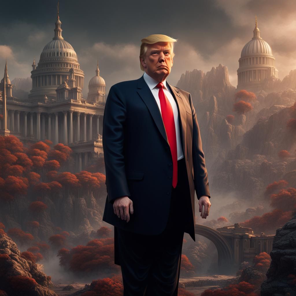 Donald Trump doing something great - AI Generated Artwork - NightCafe ...