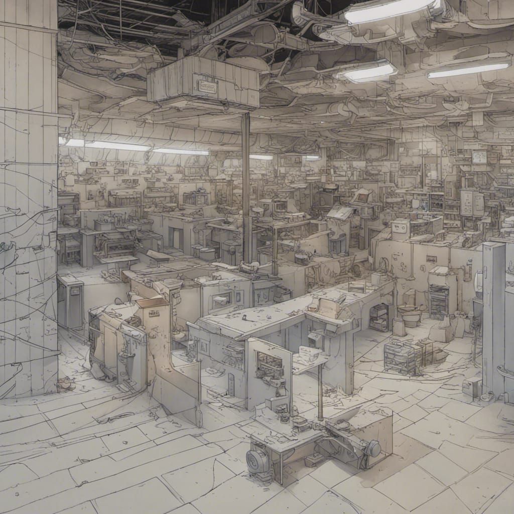 Basement Lab - AI Generated Artwork - NightCafe Creator