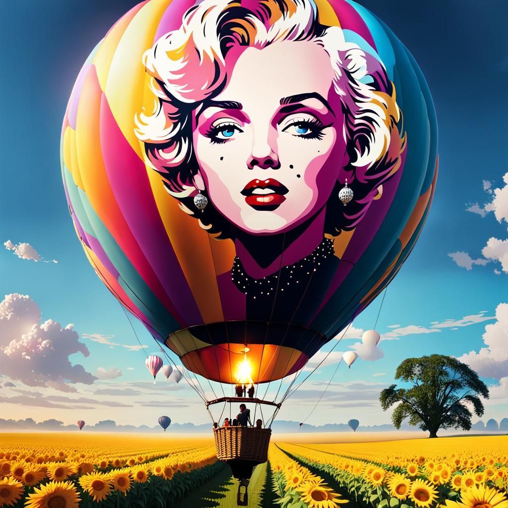 Hot Air Balloon - AI Generated Artwork - NightCafe Creator