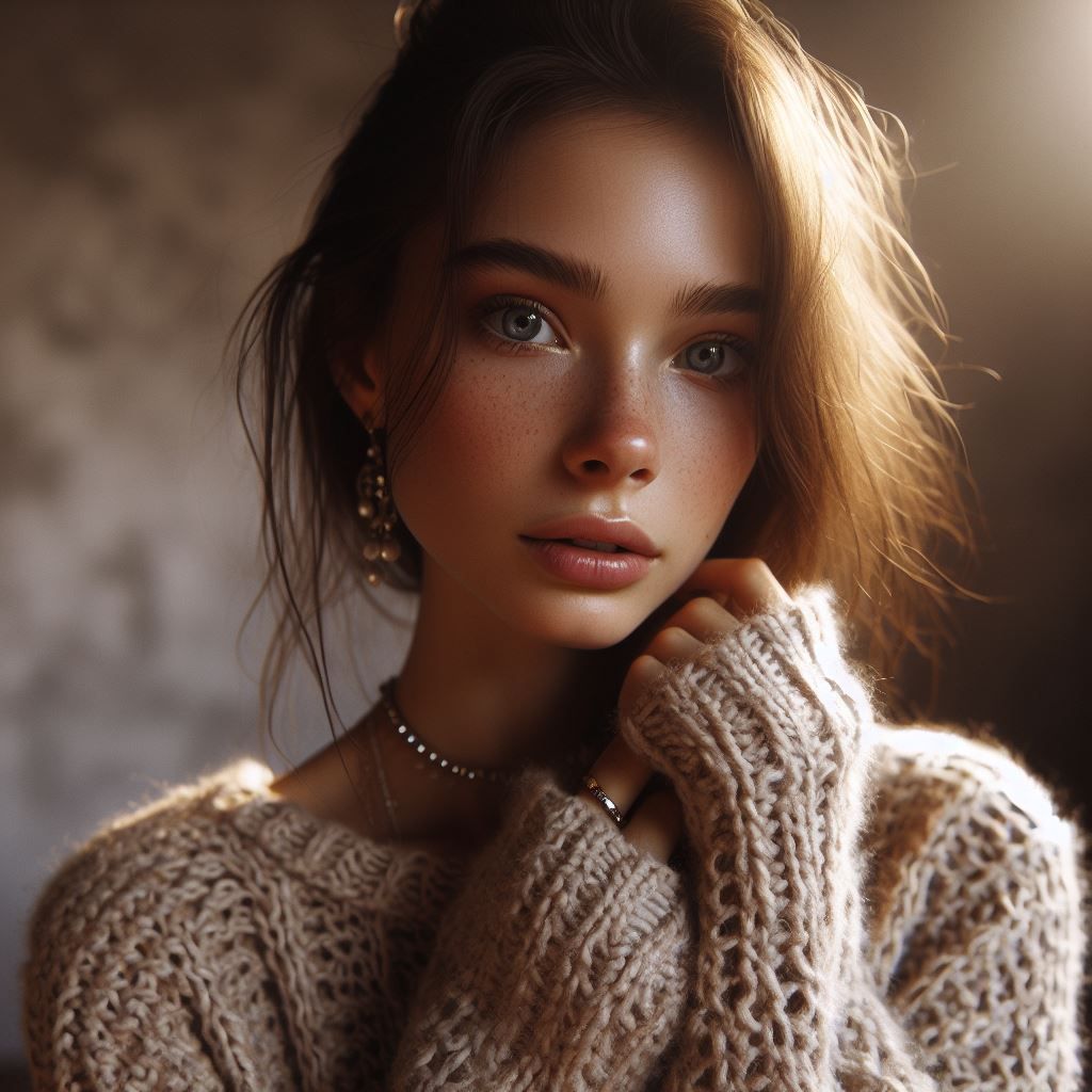 Woman's portrait - AI Generated Artwork - NightCafe Creator