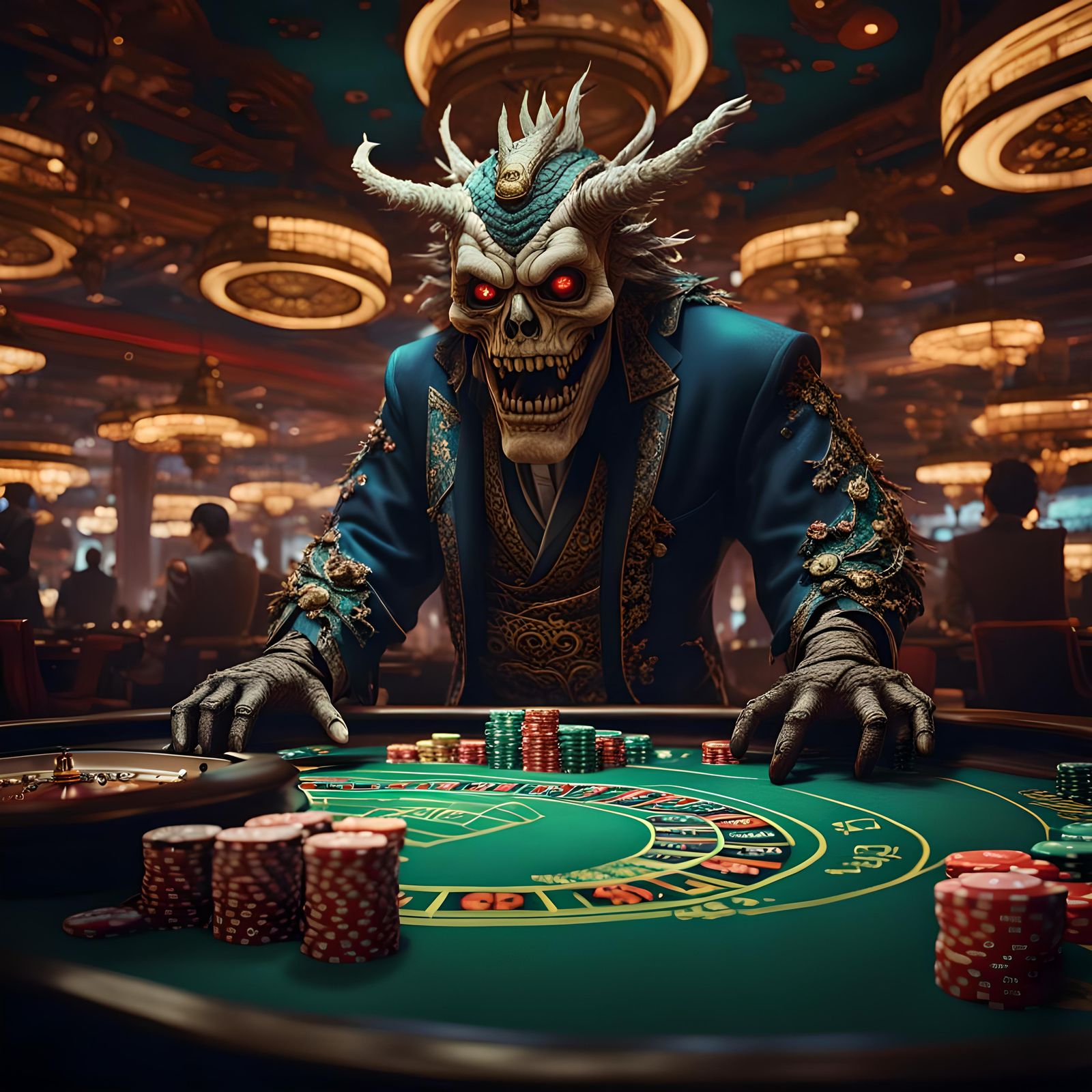 Gambler's mark - AI Generated Artwork - NightCafe Creator