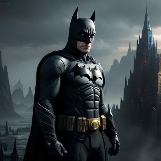 Batman, detailed matte painting, deep color, fantastical, intricate ...