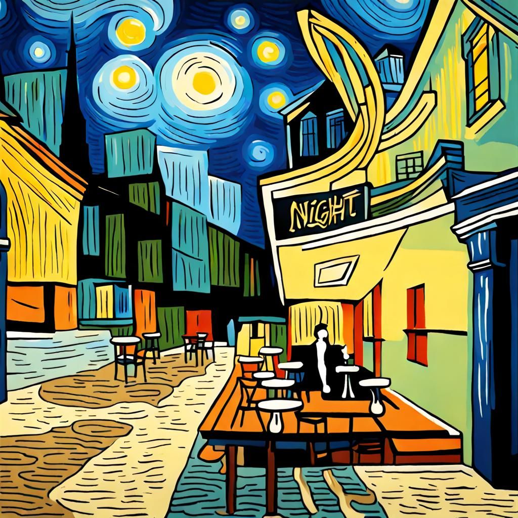 The Night Café - AI Generated Artwork - NightCafe Creator