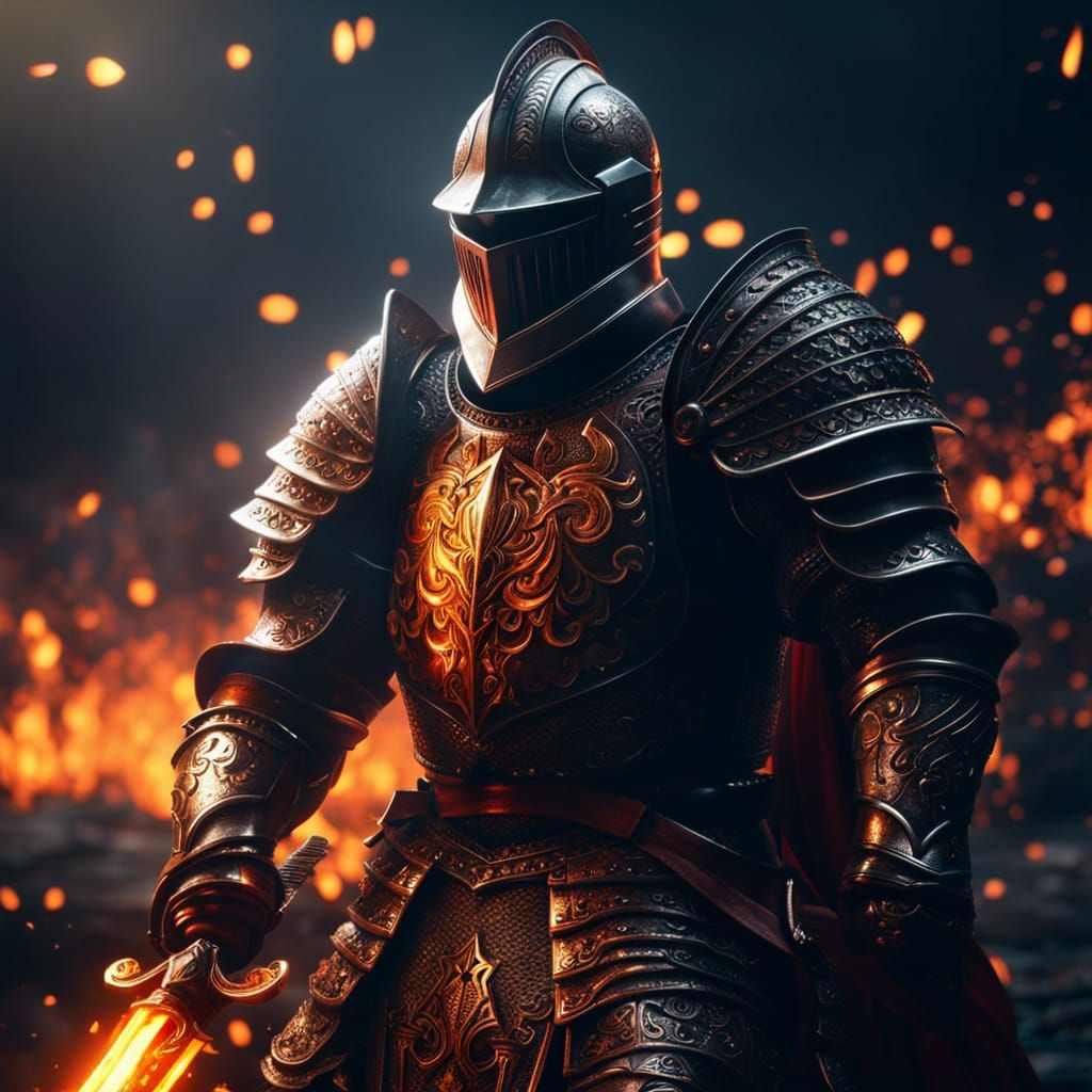 Knight - AI Generated Artwork - NightCafe Creator