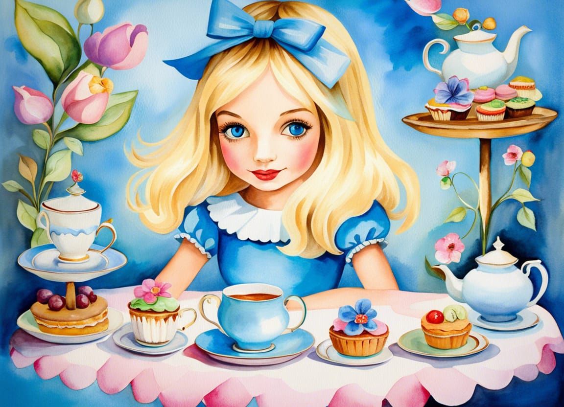 Alice - AI Generated Artwork - NightCafe Creator