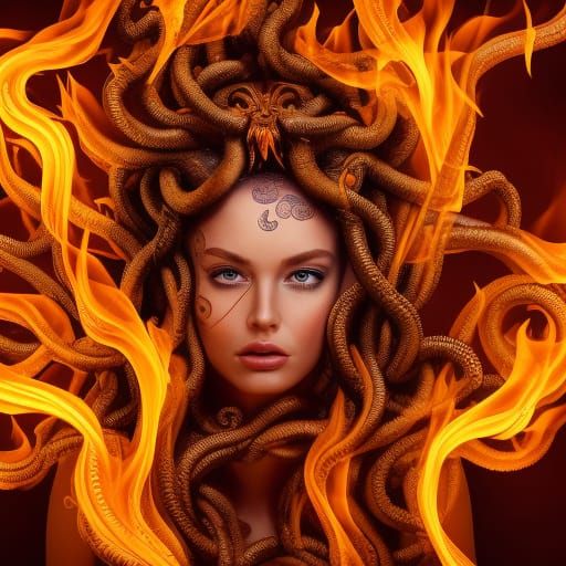 Flaming hot - AI Generated Artwork - NightCafe Creator