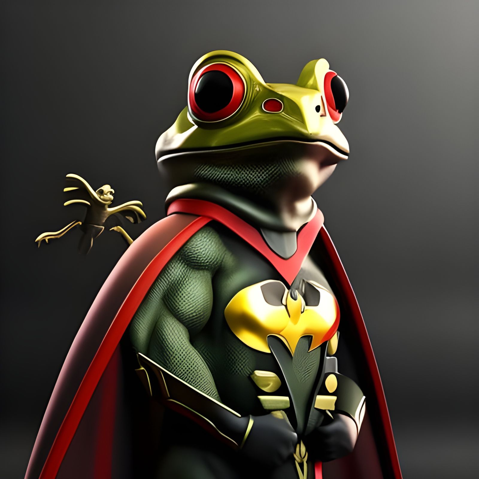 Super Bat Frog - AI Generated Artwork - NightCafe Creator