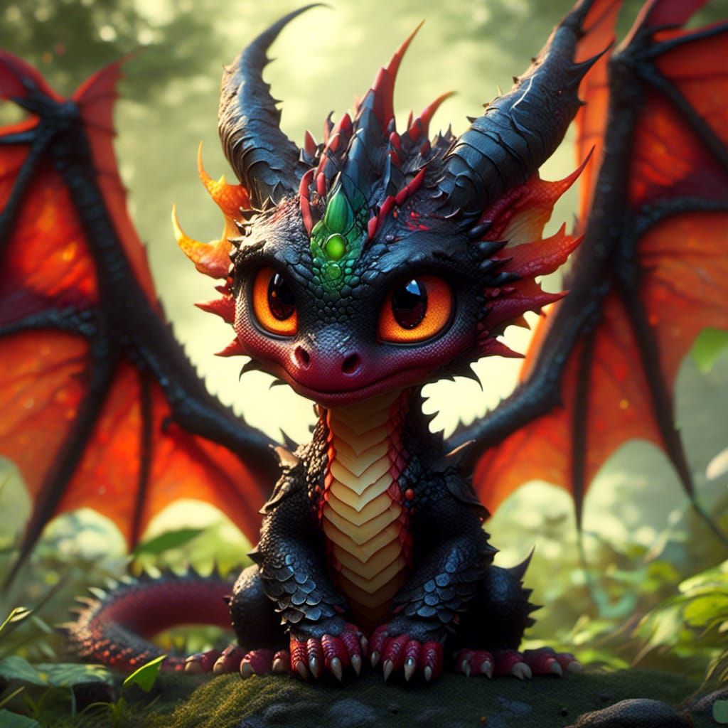 Little Dragon - AI Generated Artwork - NightCafe Creator