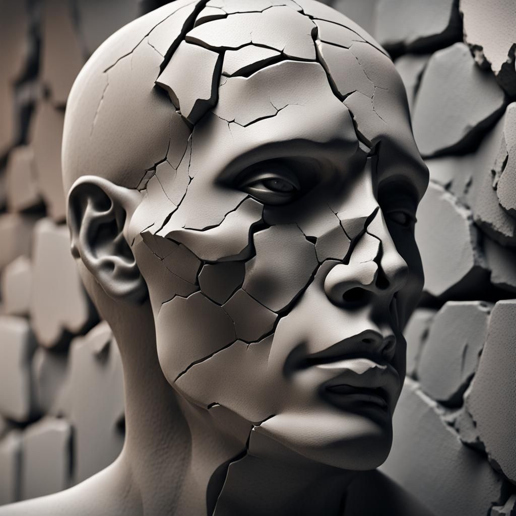 cracked - AI Generated Artwork - NightCafe Creator