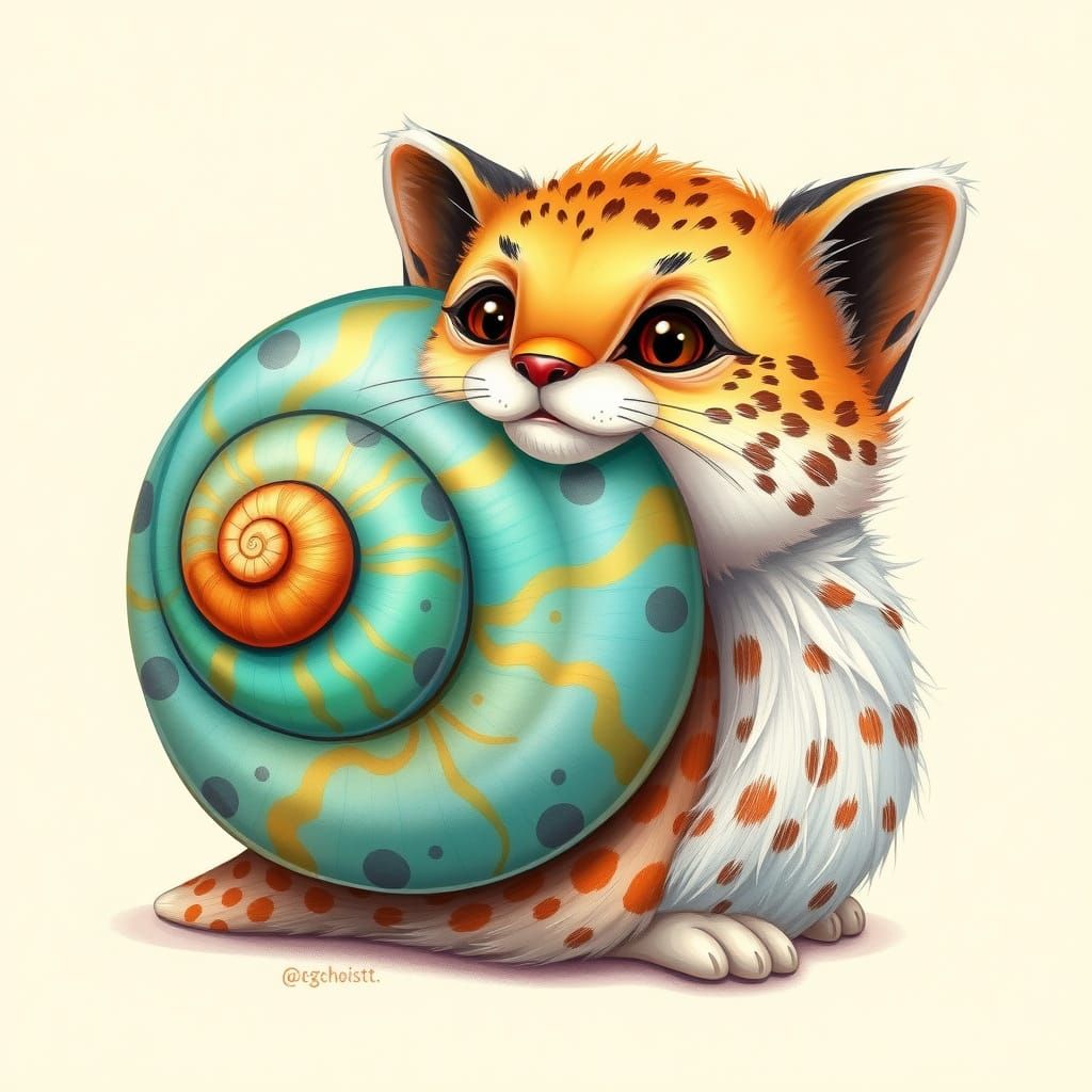 Tad the Snail Cheetah Just Woke Up & Is Still Sleepy