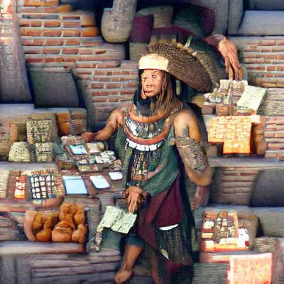 Aztec Merchant (Medieval Age) - AI Generated Artwork - NightCafe Creator