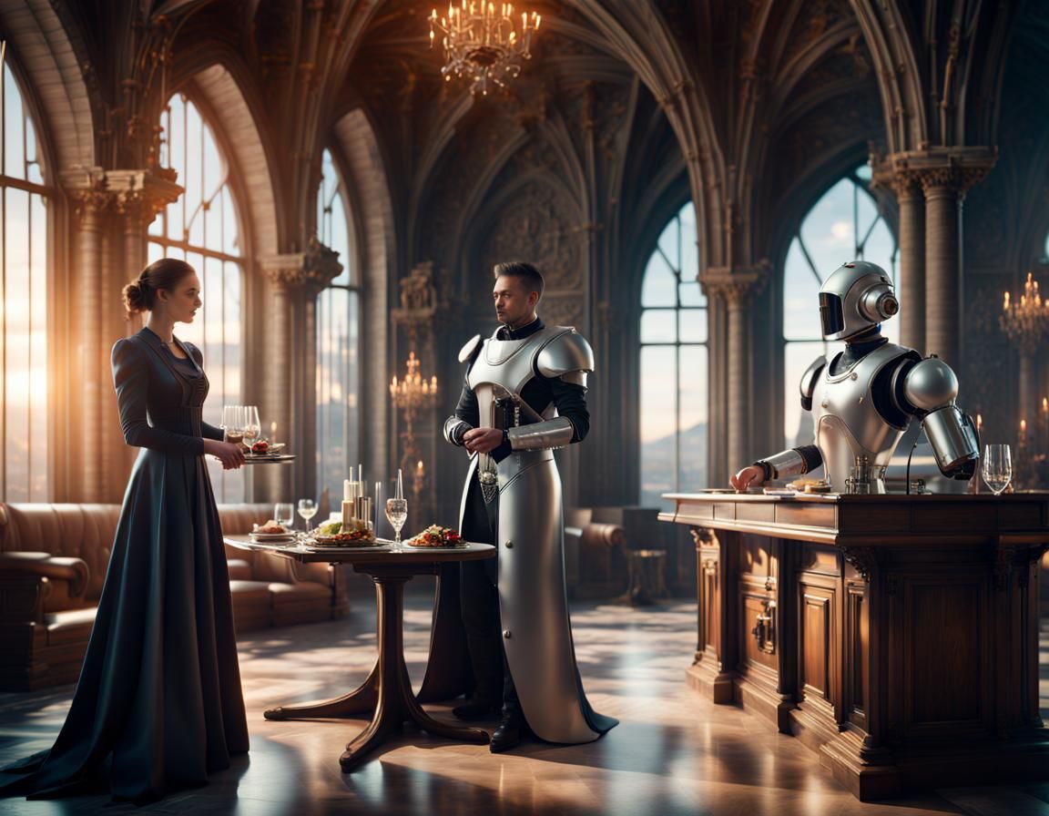 Medieval SciFi Prompt - AI Generated Artwork - NightCafe Creator