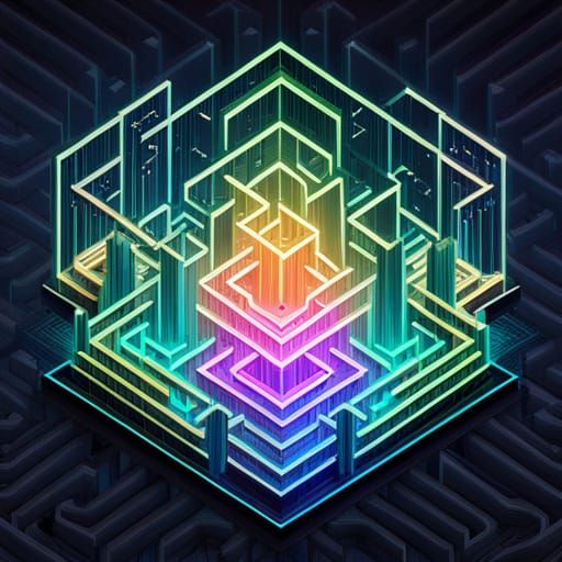 3D Maze - AI Generated Artwork - NightCafe Creator