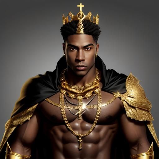 Golden King - AI Generated Artwork - NightCafe Creator