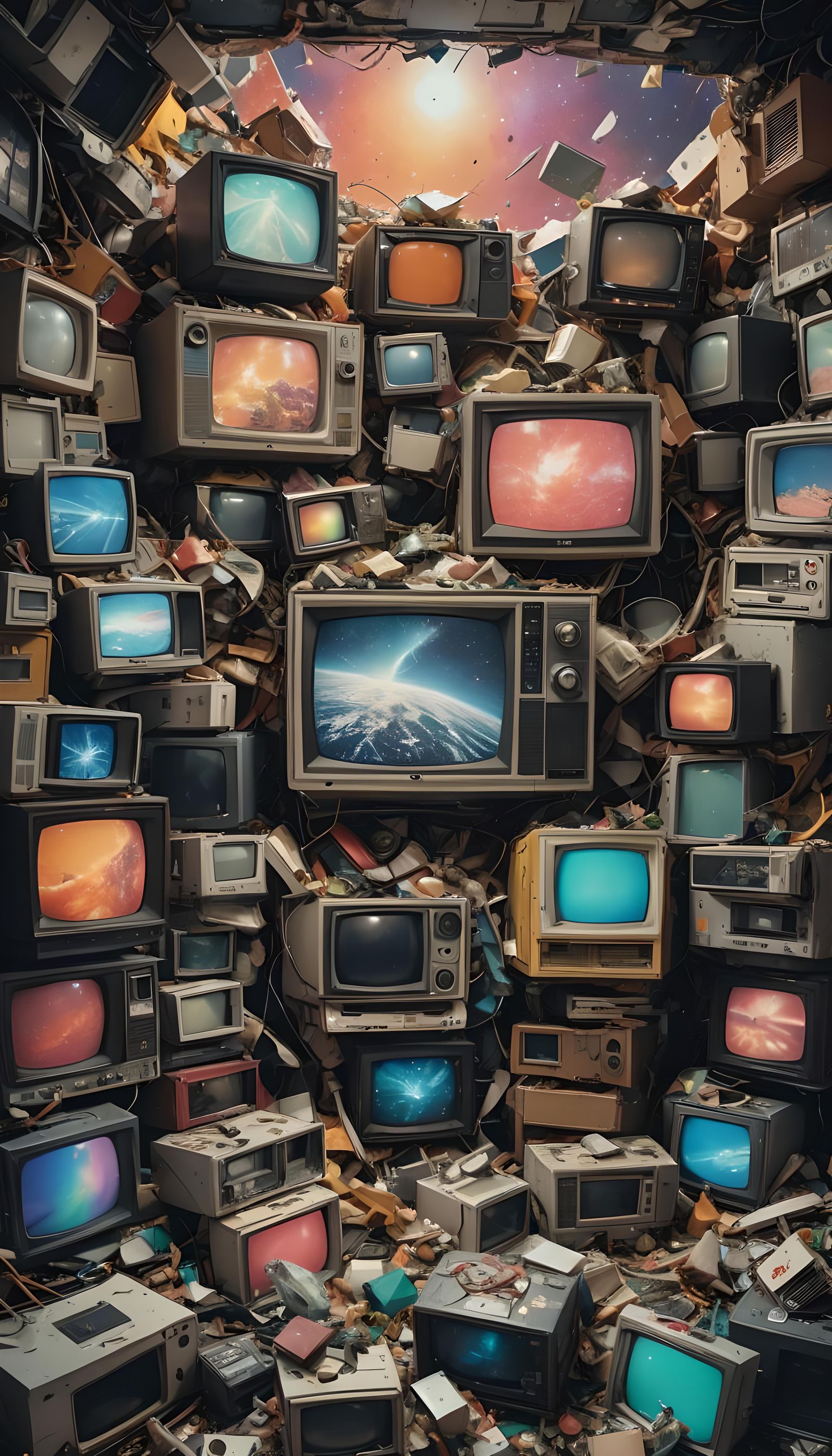 Collectors in Space - AI Generated Artwork - NightCafe Creator