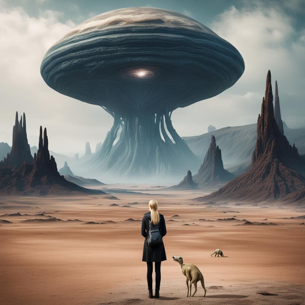 Alien worlds collection: My new friends - AI Generated Artwork ...